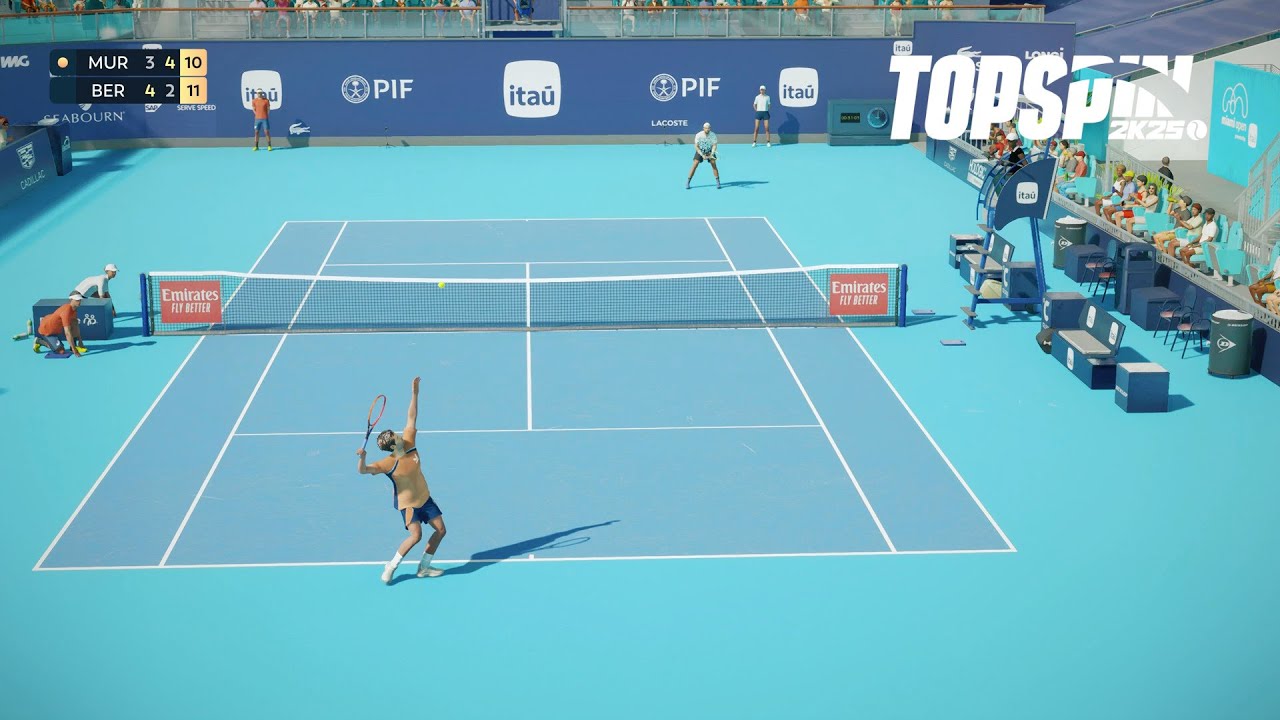 Top Spin 2K25 - SUPER TIE BREAK - Andy Murray Vs Matteo Berrettini I ...