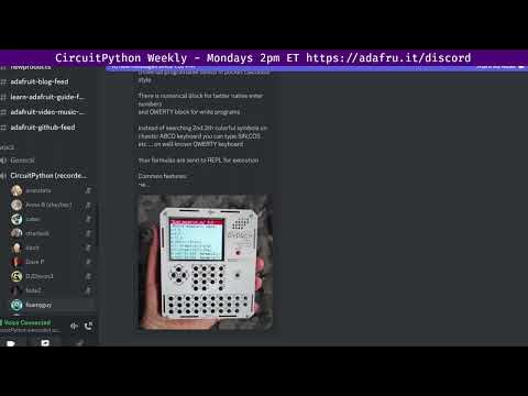 CircuitPython Weekly Meeting for April 17th 2023 @circuitpython #circuitpython #adafruit - YouTube