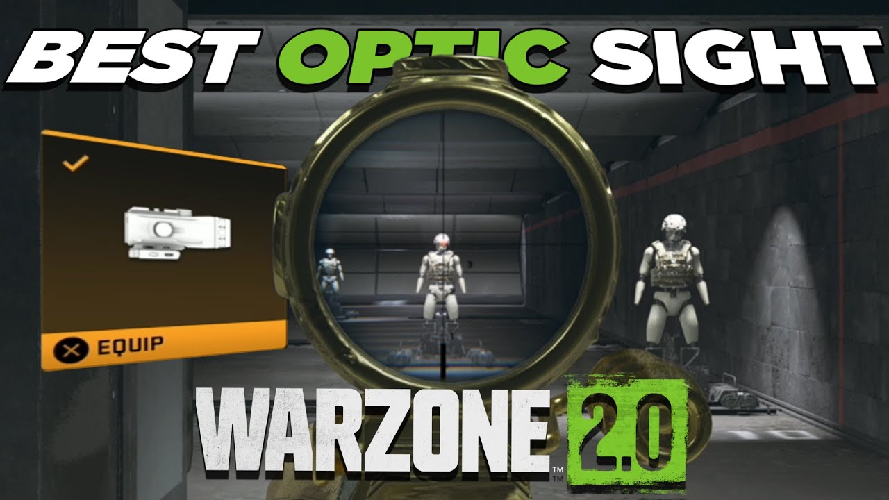 Best Optic Sight For Warzone *Low Recoil Optic* | How To Unlock | MW2 Tips & Tricks | PurePrime ...