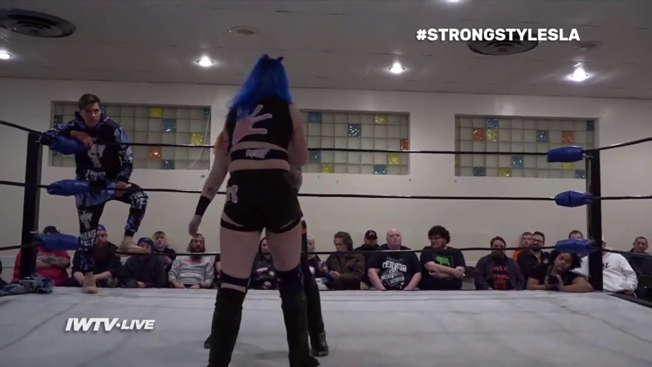 Angelus Layne and Christian Rose vs Billie Starkz and Everett Connors ...