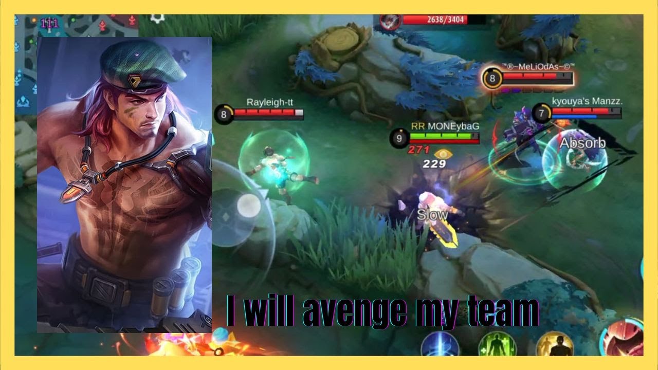 Always avenge the teammates | Lapu lapu gameplay and build | Mobile ...
