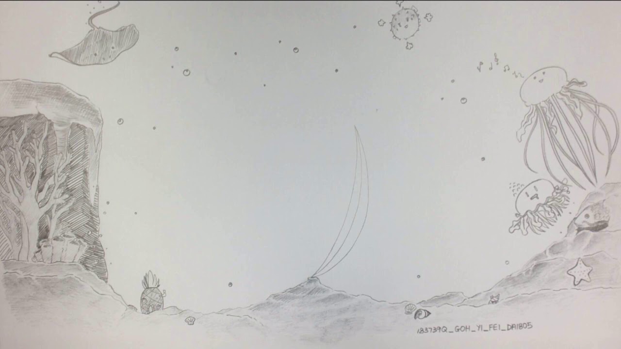 2D Animation practice(Seaweed) - YouTube