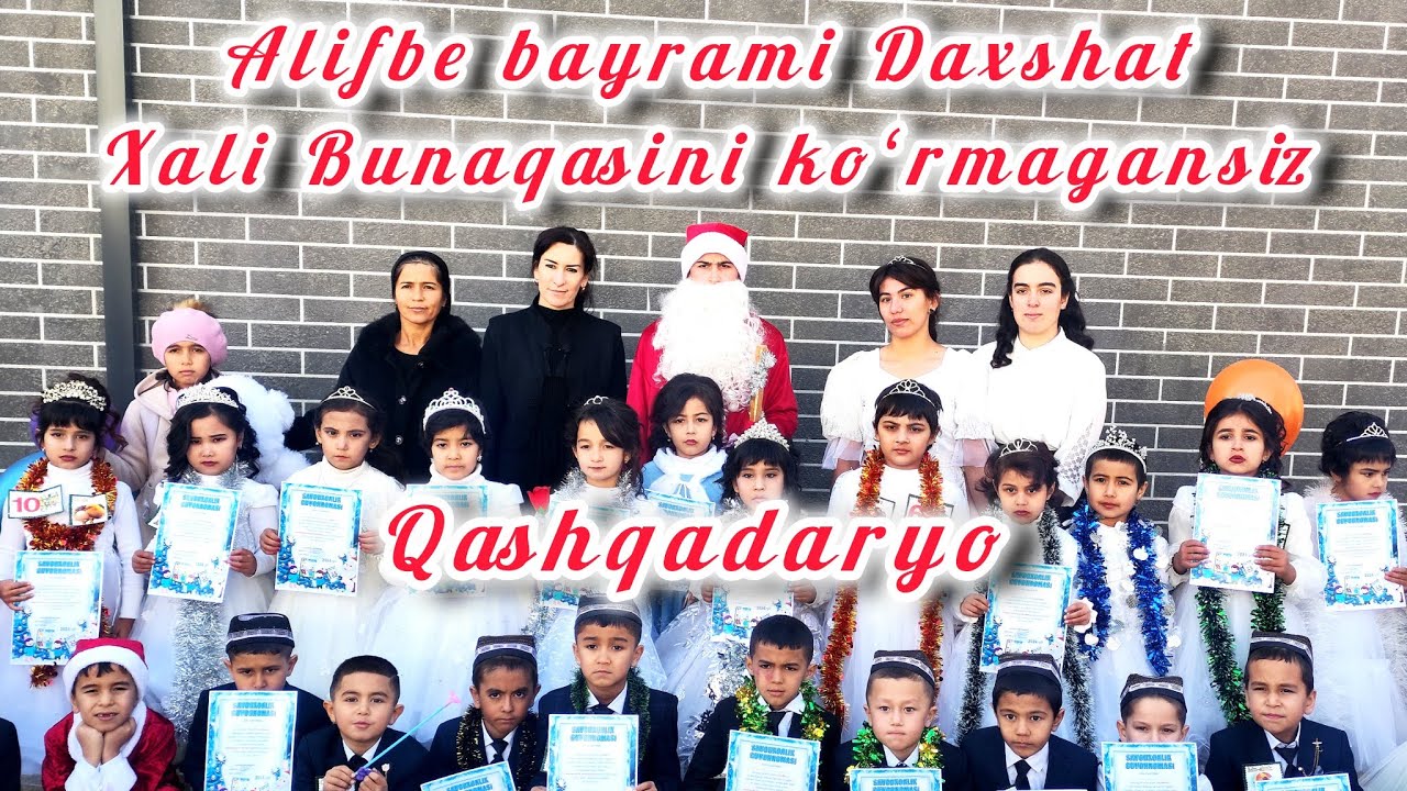 Alifbe bayrami Qashqadaryo Reklama Video Tasvir Xizmati Uchun+ ...