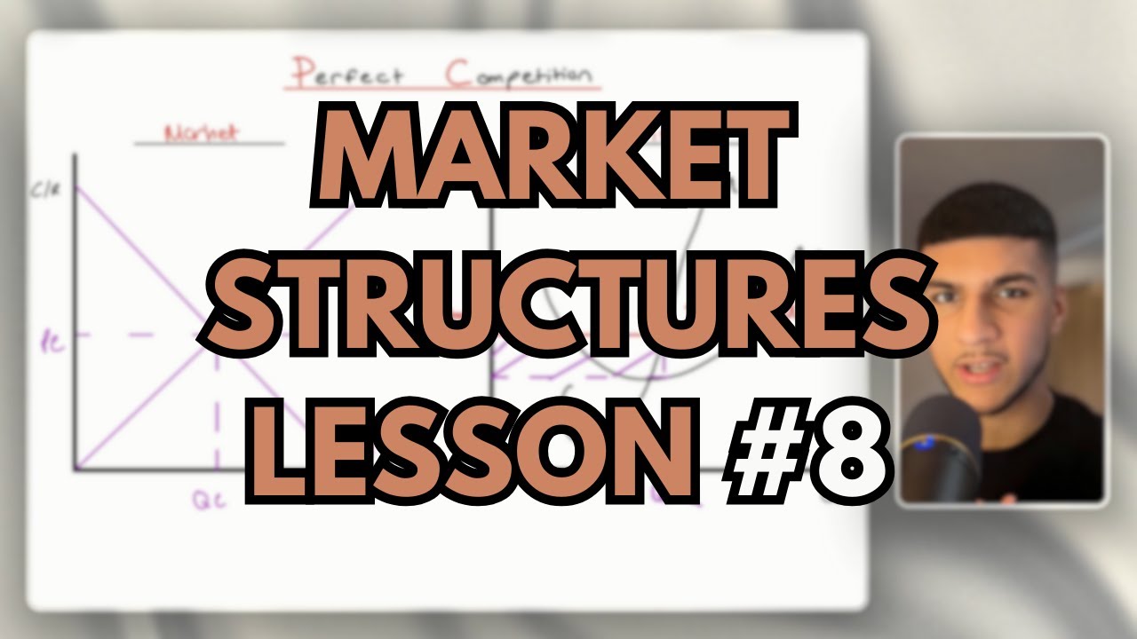 Perfect Competition Diagram - Market Structures Lesson #8 - YouTube