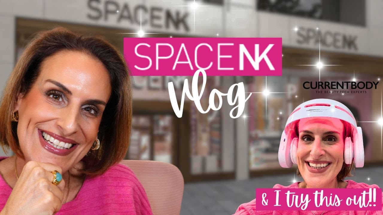 Shop With Me in Space NK & Test out the CurrentBody LED Hair Regrowth ...