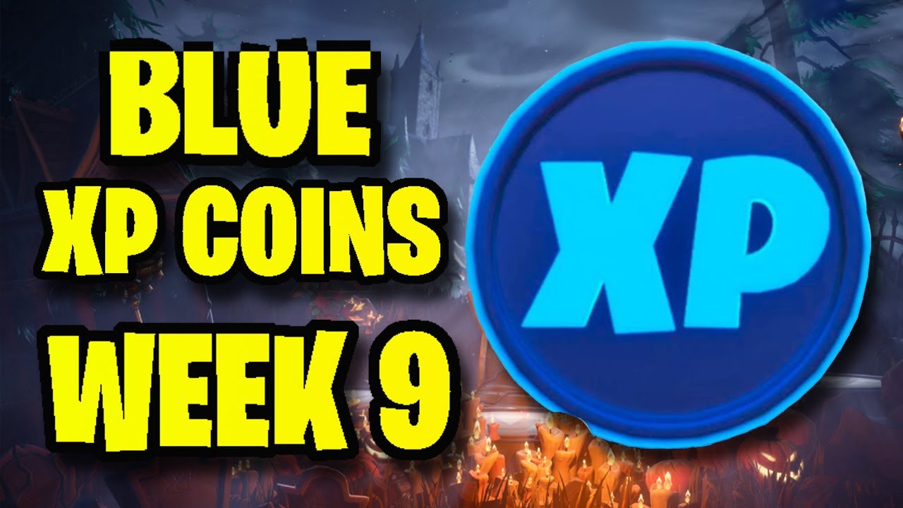 3 BLUE XP COINS | WEEK 9 | FORTNITE CHAPTER 2 | SEASON 4 - YouTube