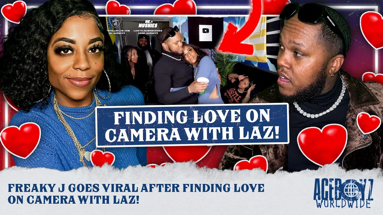 Freaky J Goes Viral After Finding Love on Camera with Laz! - YouTube