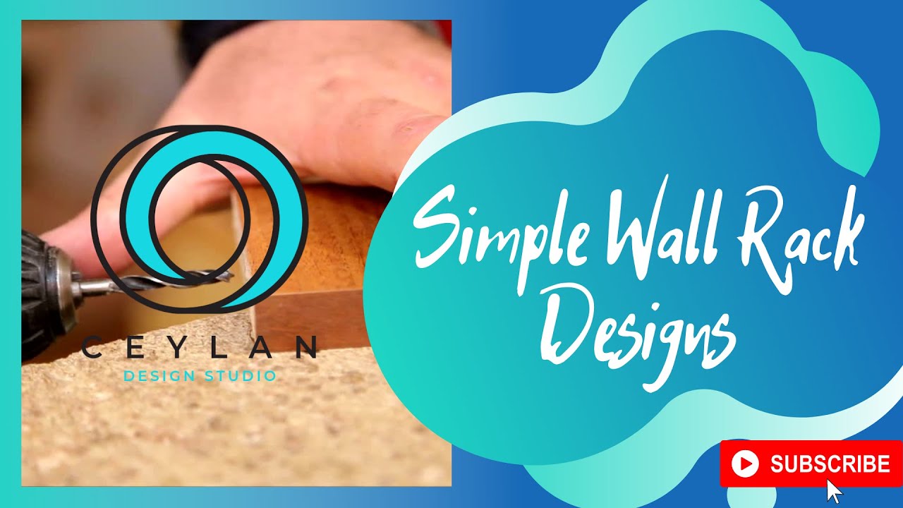 Simple Wall Rack Designs - YouTube