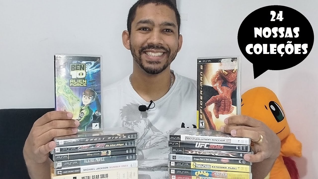 Jogos PSP - 24 Nossas Coleções - YouTube