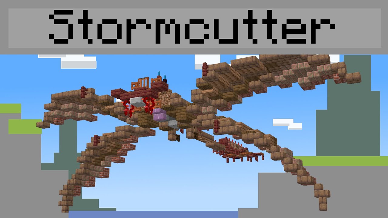 Minecraft | How To Build: Cloudjumper (HttyD) [1:1 scale] - YouTube