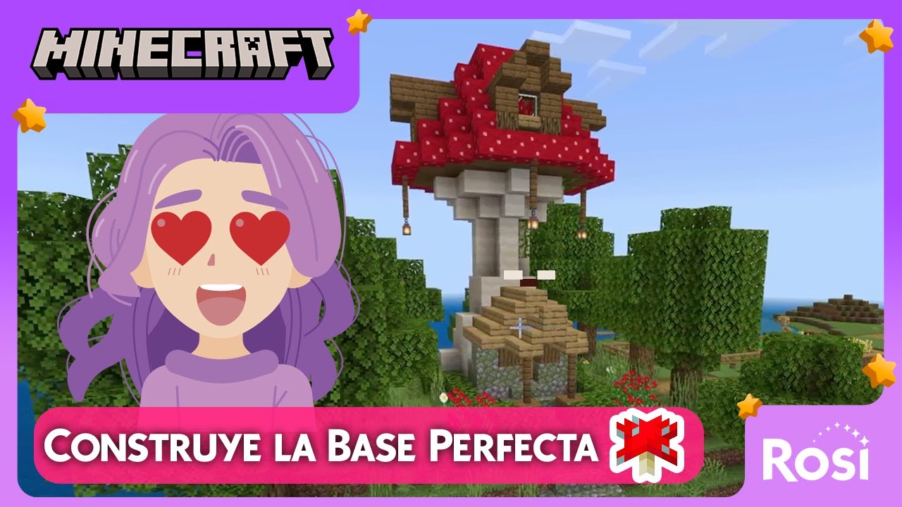 Diseña la Base Perfecta: Cómo Hacer una Casita de Seta en Minecraft 🍄 ...