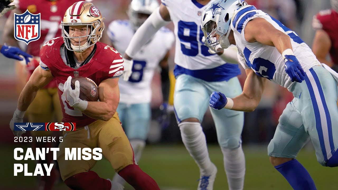 CMC HAS 14 STRAIGHT GAMES WITH A TOUCHDOWN - YouTube