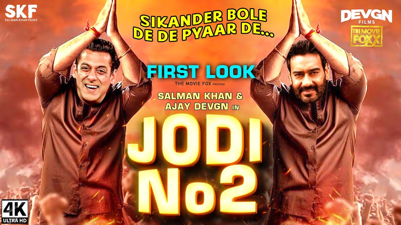 Jodi No 2 Official Trailer | Ajay Devgan, Salman Khan, Rashmika ...