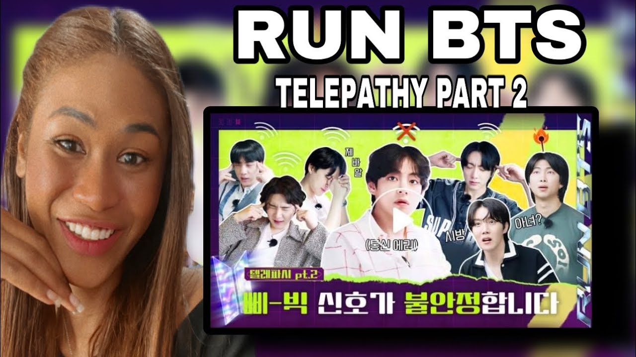 Run BTS! 2022 Special Episode - Telepathy Part 2 | Reaction - YouTube