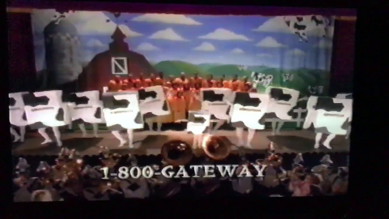 Gateway Computers - 1997 Super Bowl Pregame Ad - YouTube