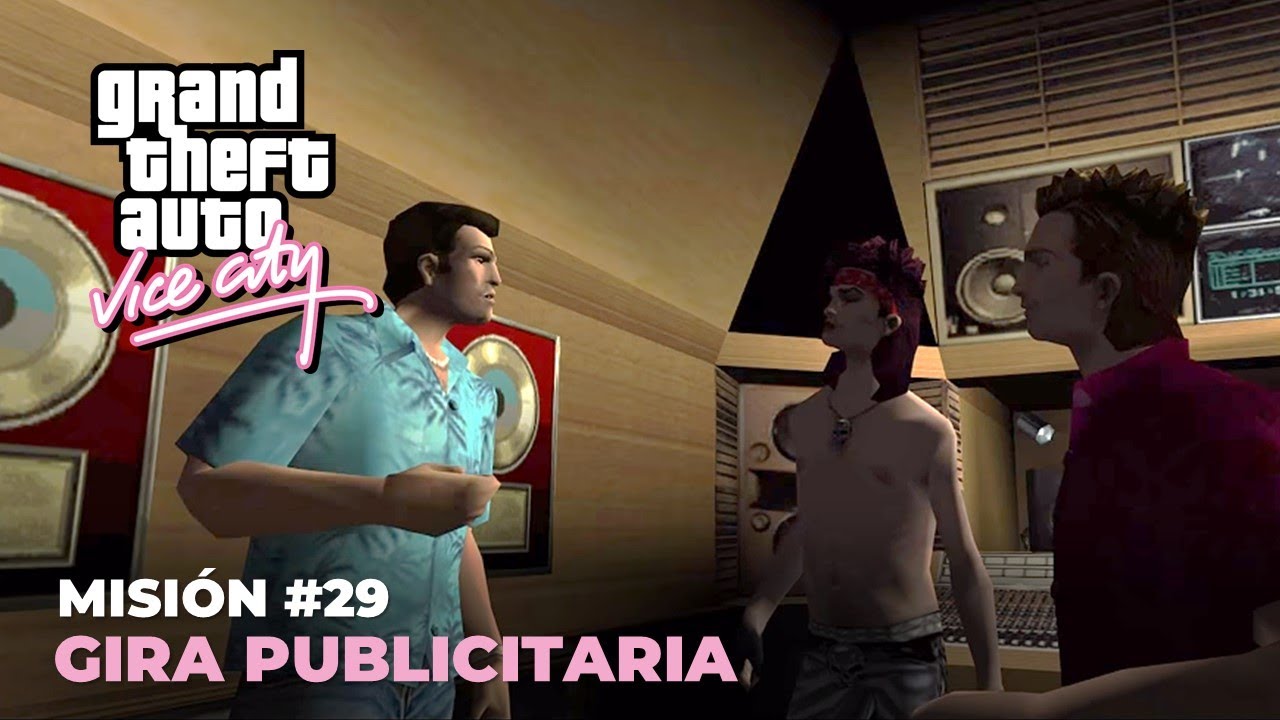 Grand Theft Auto: Vice City - Misión #29: Gira Publicitaria - YouTube