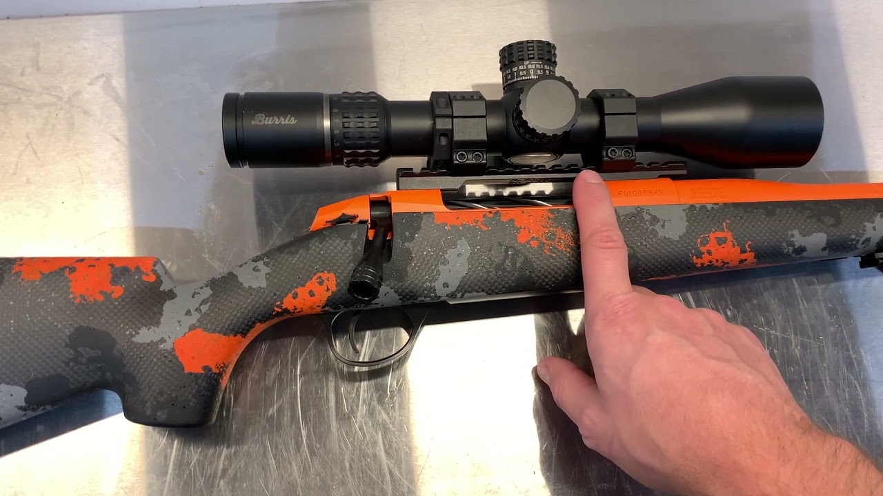Orange Camo Rifle