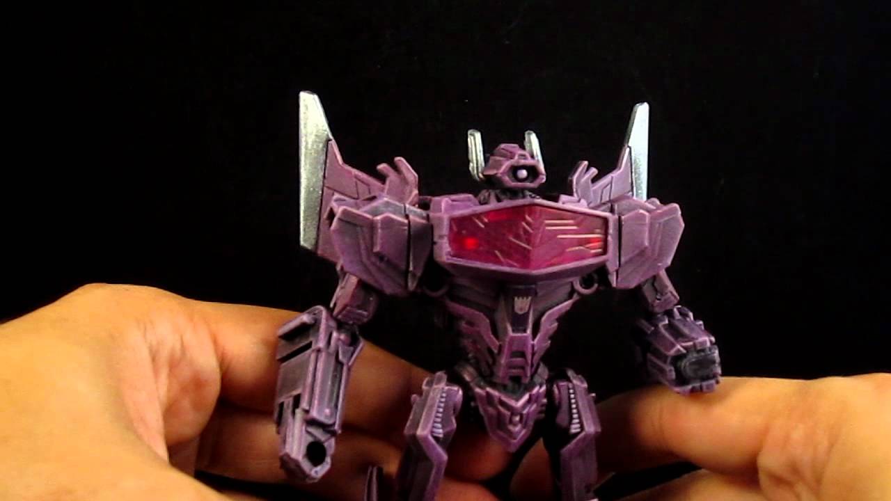 Transformers Custom FOC Shockwave - YouTube