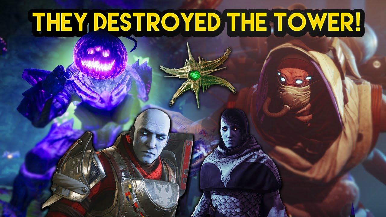 Destiny 2 - THEY DESTROYED THE TOWER AND BUILT A HEADLESS ONE! Tales Of ...
