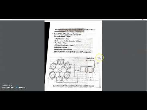 SJEC Lectures: Computer-Aided Electrical Drawing- Alternator 1 - YouTube