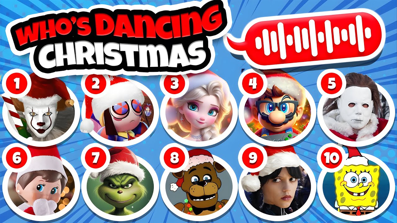🎄Guess Who's Dancing - Christmas Edition Challenge | Festive holiday ...