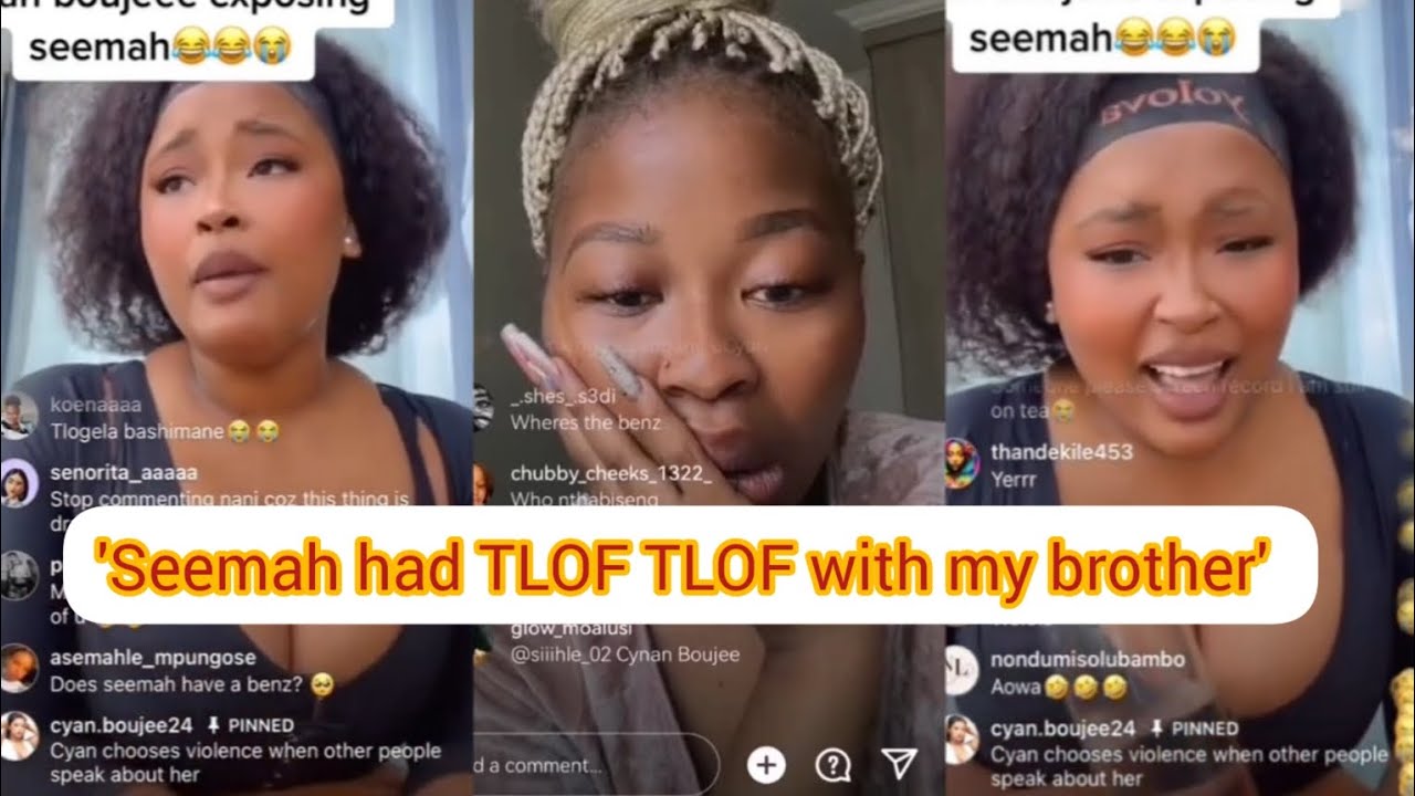 WATCH : Cyan Bougee Exposes Seemah for having TLOF TLOF with her ...