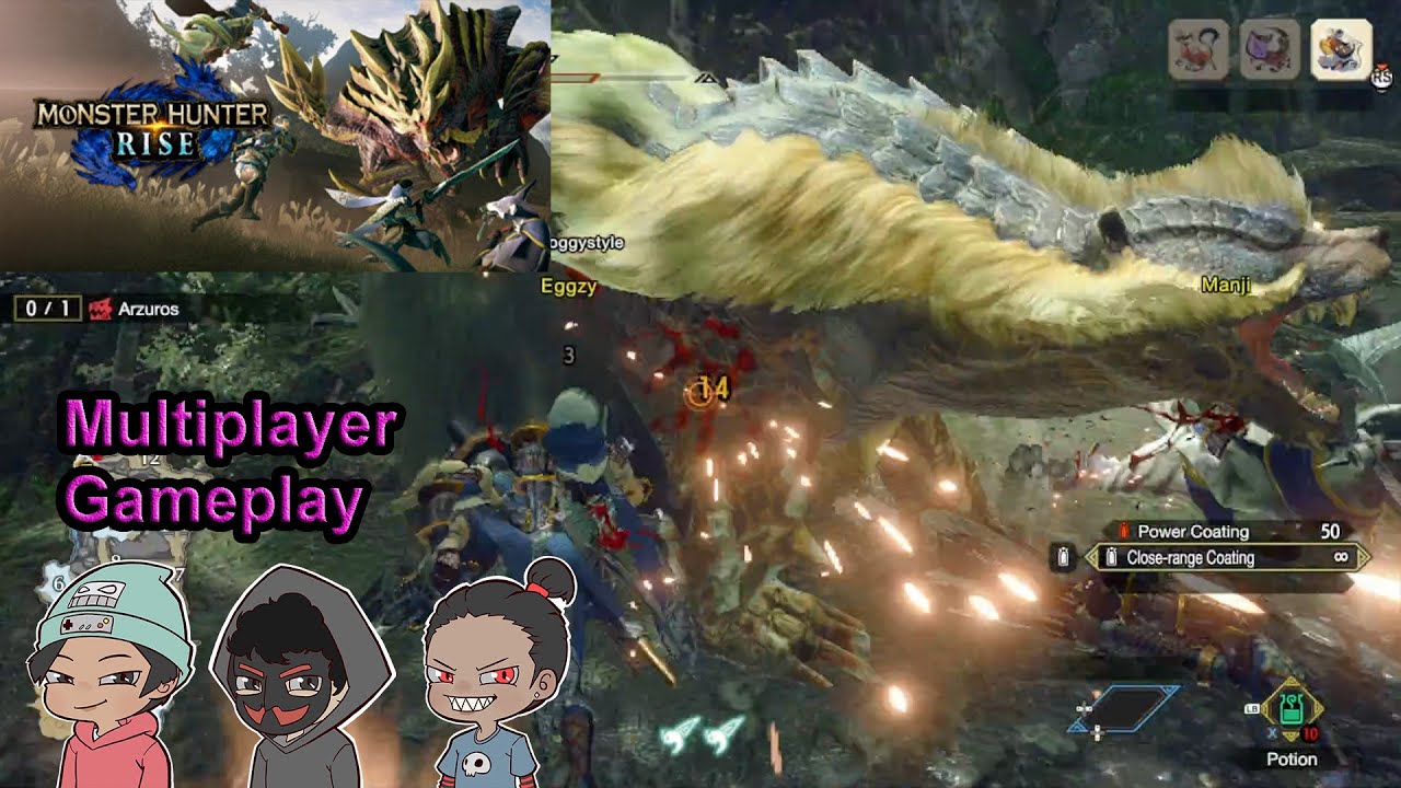 MONSTER HUNTER RISE | PC | Multiplayer Gameplay - YouTube