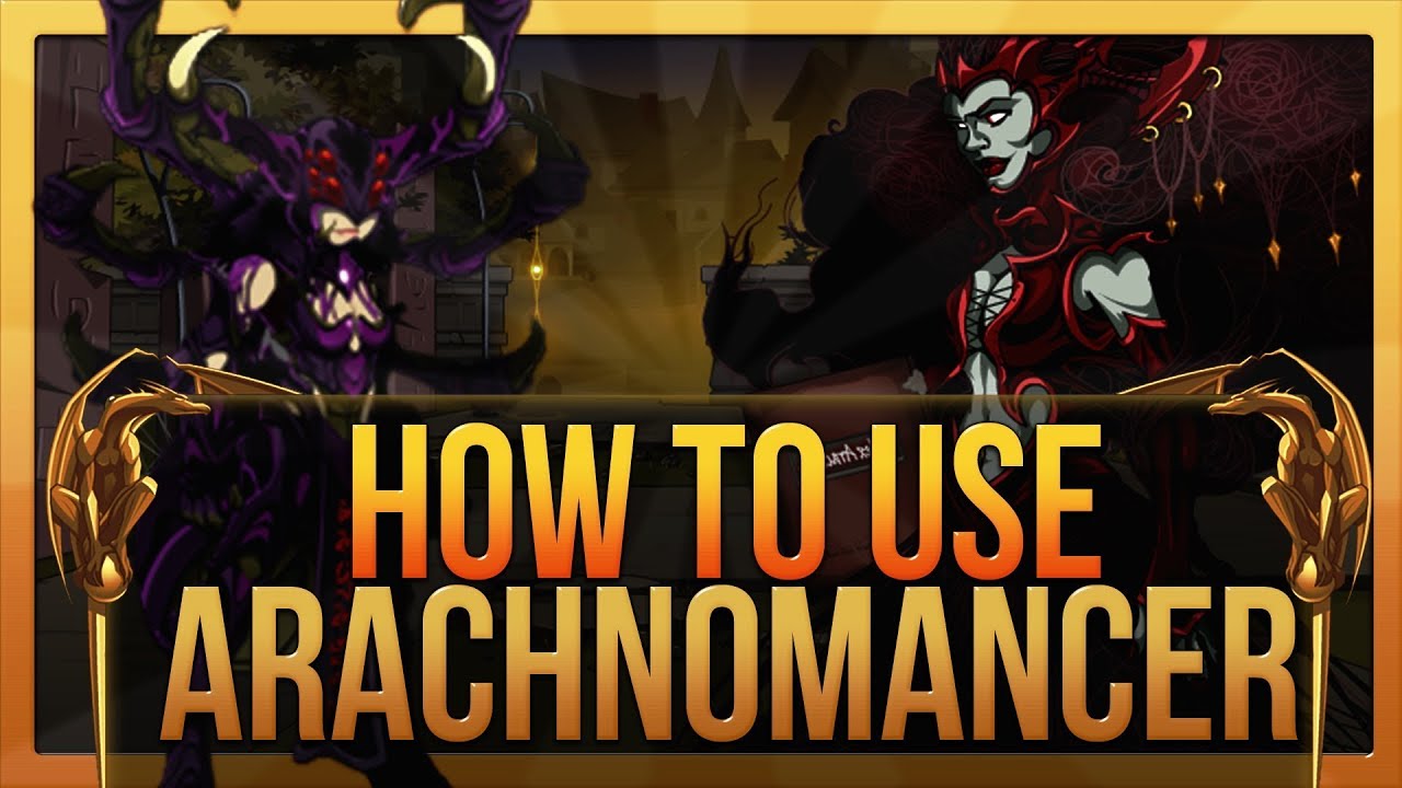 AQW-How to use Arachnomancer Class (CRIT) - YouTube
