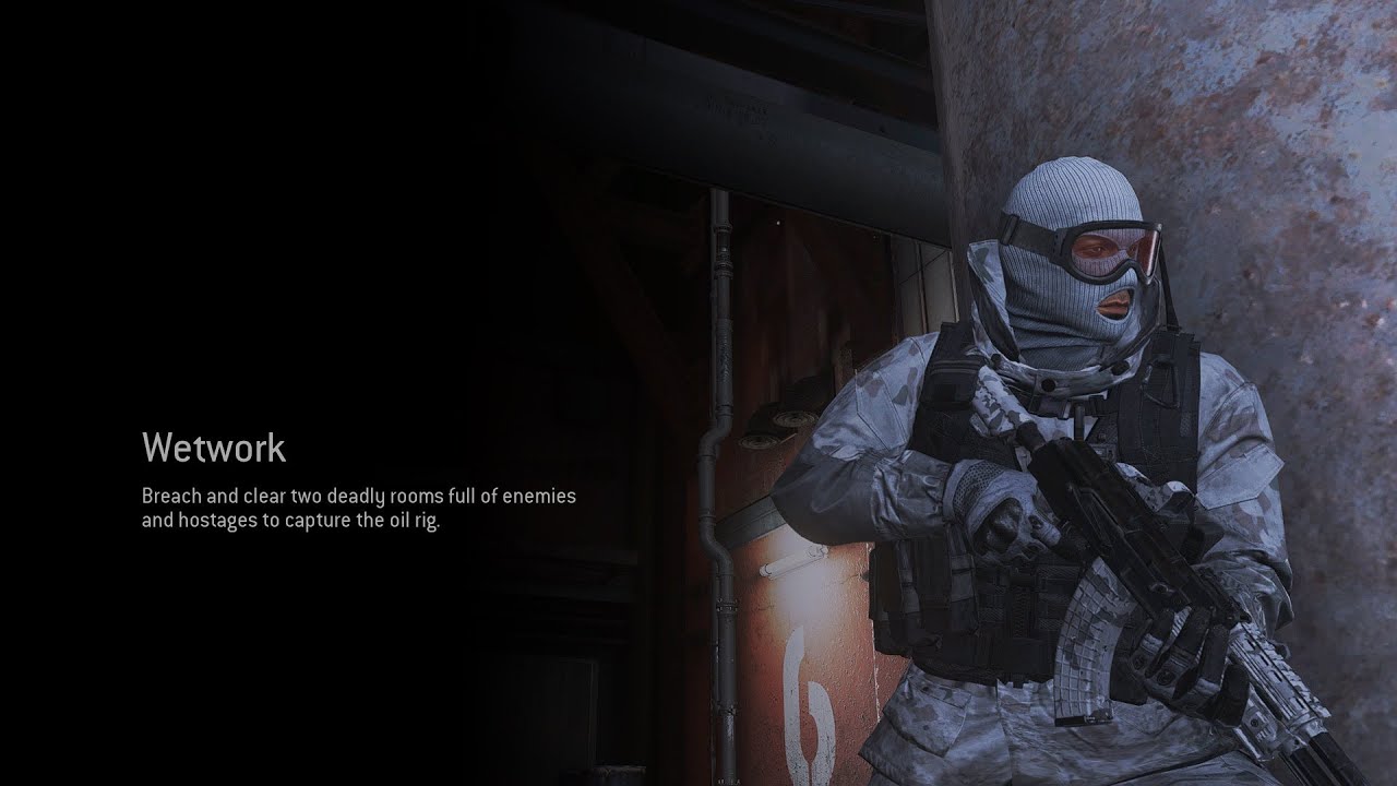 Call of Duty Modern Warfare 2 Remastered - Spec Ops - Wetwork - YouTube