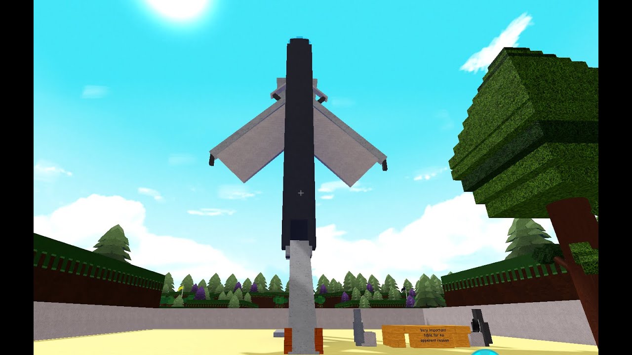 Testing my rocket in BABFT - YouTube