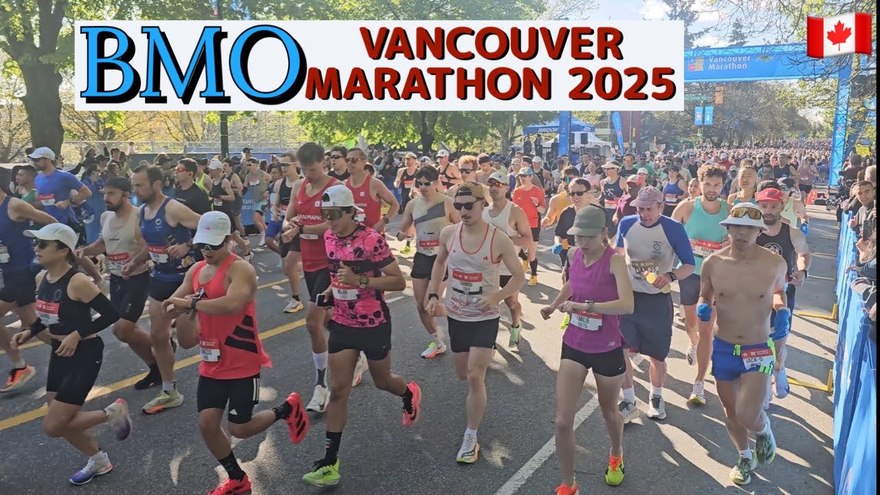 309🇨🇦 BMO Vancouver Marathon Run 2025 | Canada’s top destination race ...