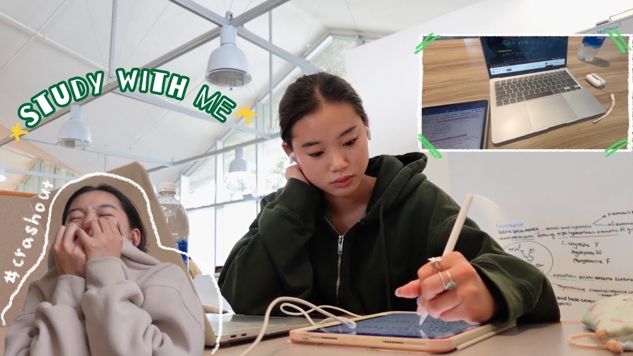 study vlog (& 30 min study sesh) - YouTube