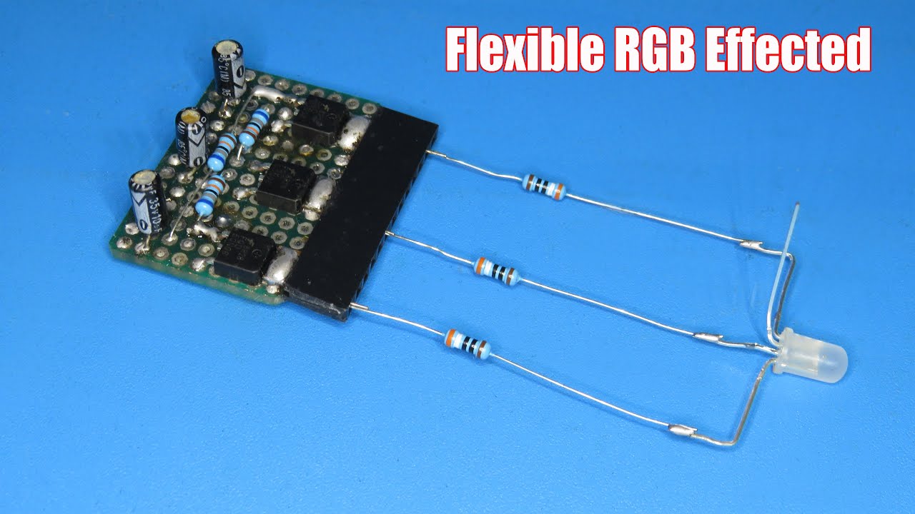 How to make RGB Effected driver for RGB Strip - YouTube