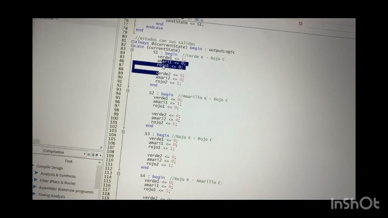 Semáforo verilog - YouTube