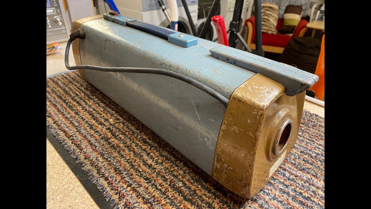 Hoover 417E Sand Blasting - YouTube