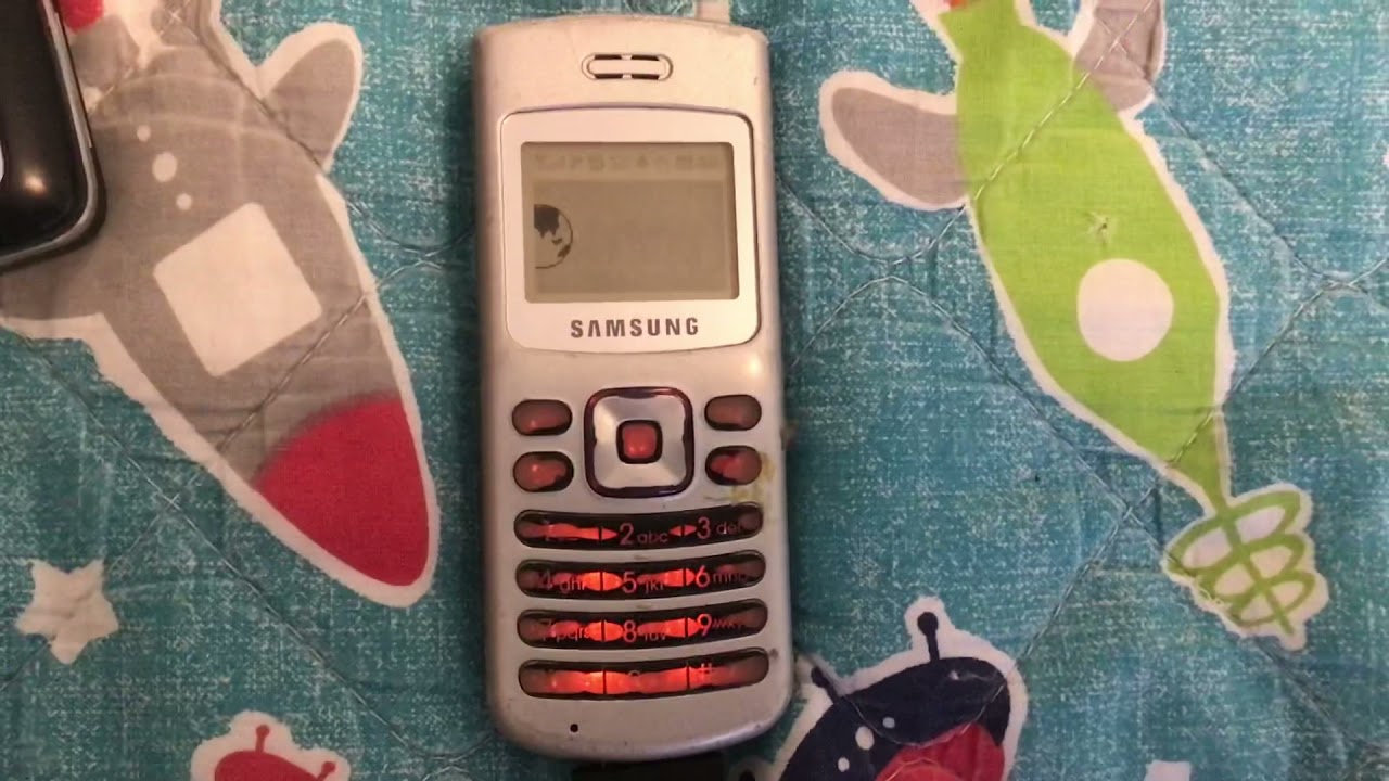 Samsung SCH-A380 Startup and shutdown - YouTube