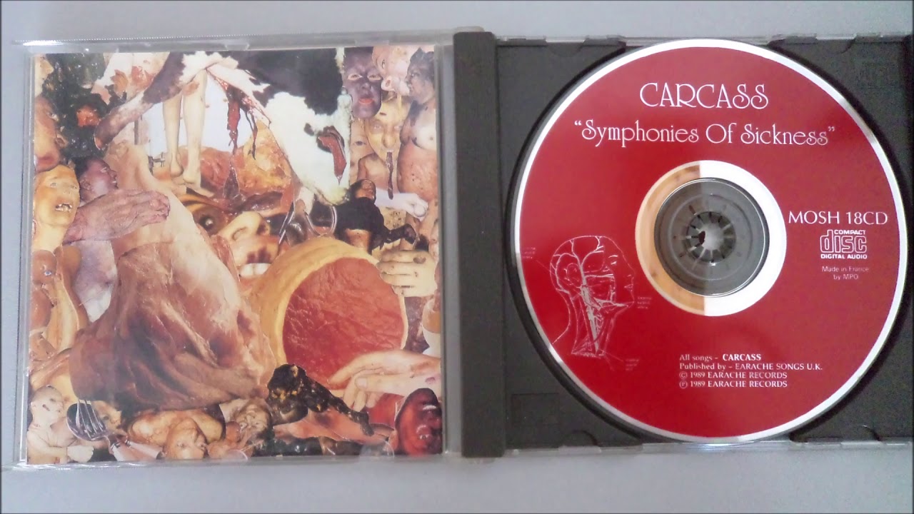 Carcass ‎– Symphonies Of Sickness (Full Album) 1989 - YouTube