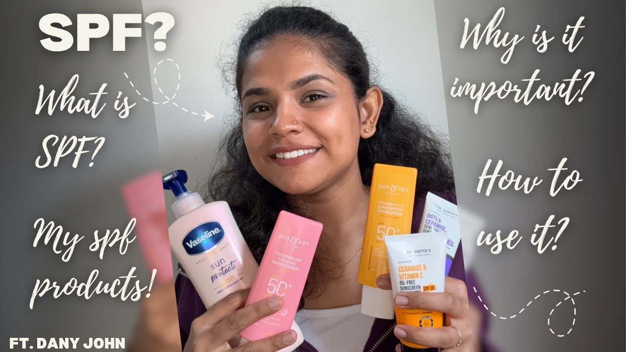 All about SPF 🧴: Ft. Dany John🙌 #youtube #video #trending #skincare # ...