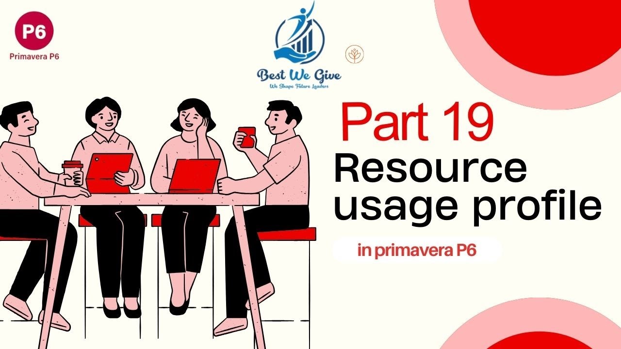 Resource usage profile in Primavera P6 - YouTube