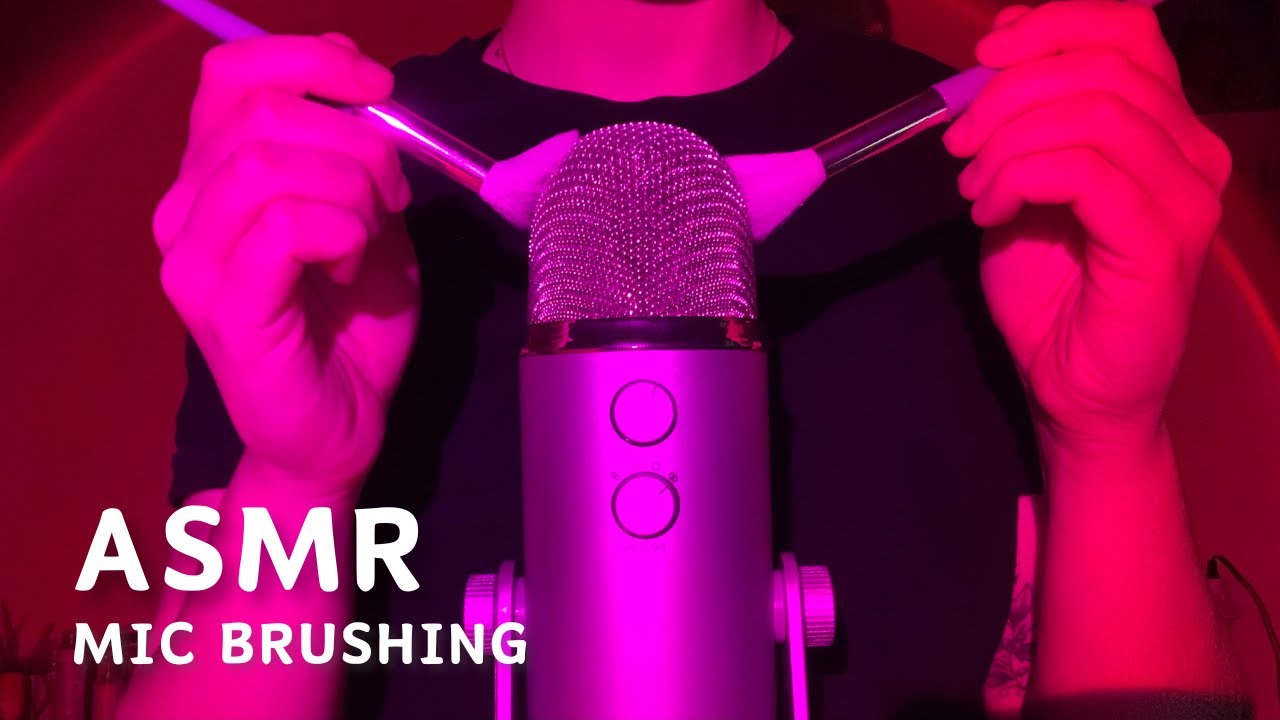 Asmr Mic Brushing Brain Massage For Sleep And Tingles ๐ค No Talking
