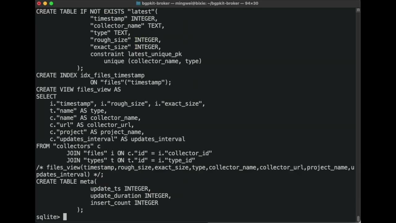 bgpkit-broker bootstrap command demo - YouTube