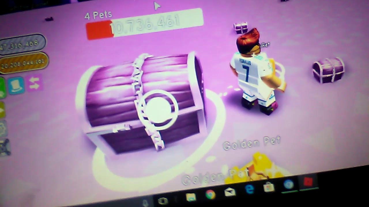 Roblox Pet Simulator - money collector - YouTube