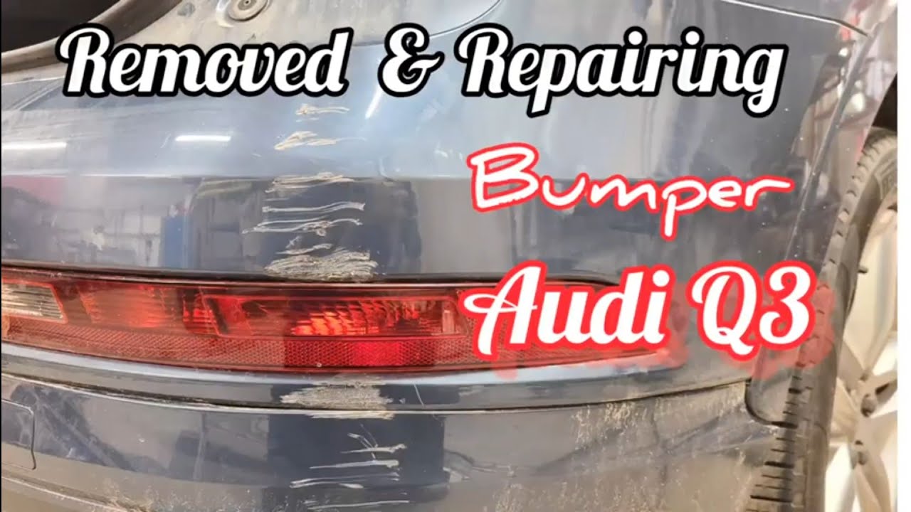 How to Remove rear bumper Audi Q3 || Paano Tanggalin ang rear Bumper ng ...