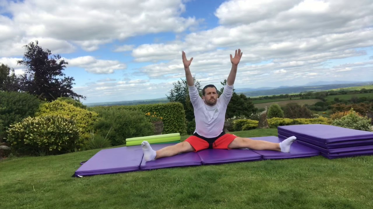 Straddle Lever Workout 2 - YouTube