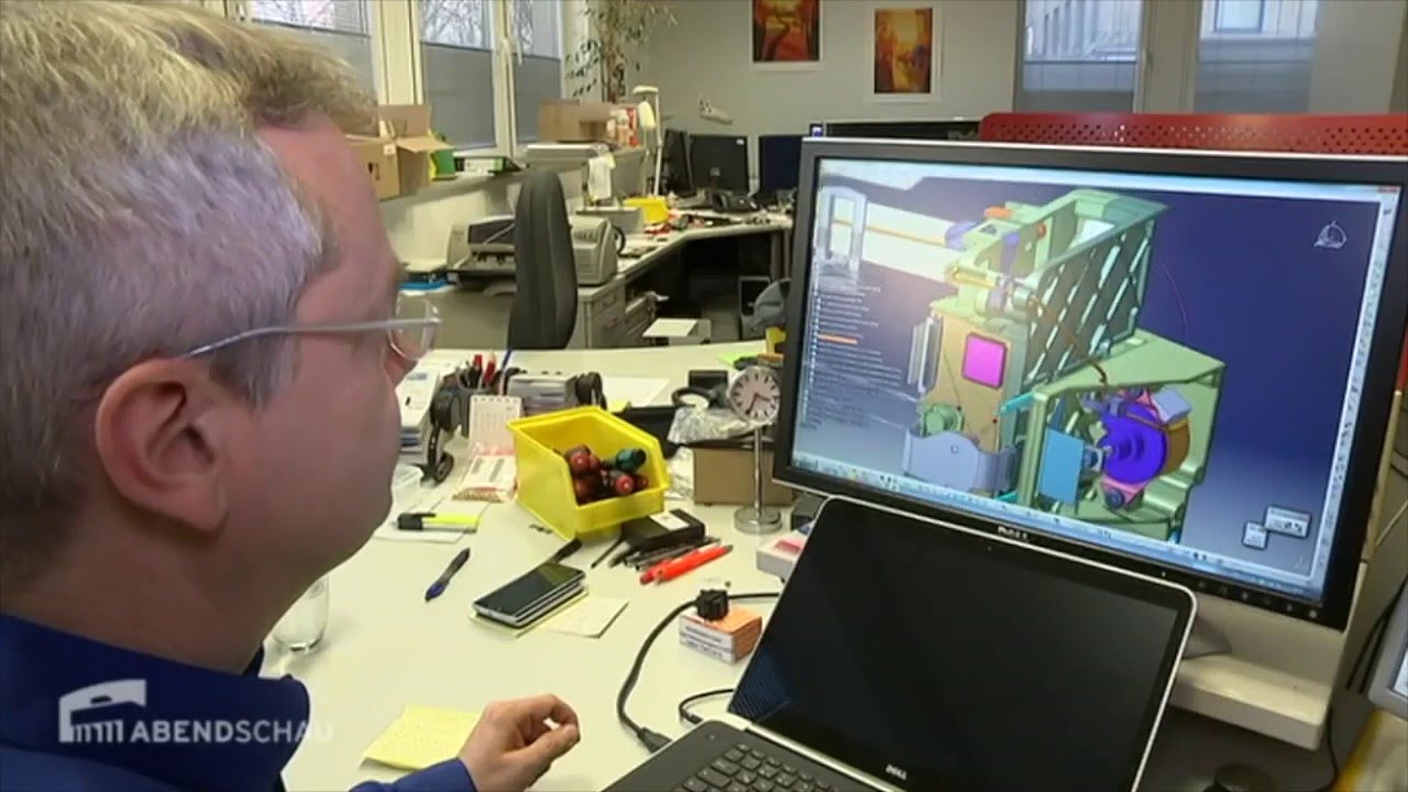 Francotyp-Postalia in der Berliner Abendschau (RBB) - YouTube