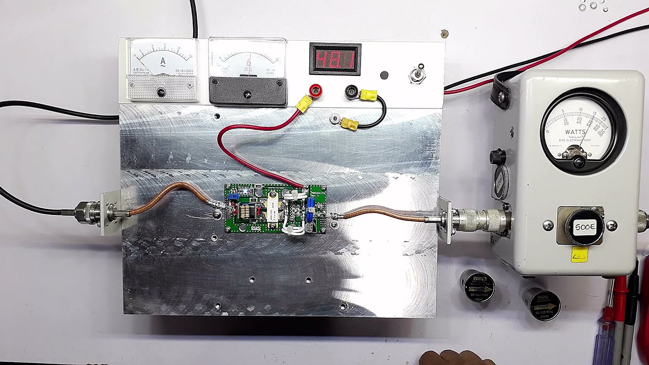 Test: PBR300-FM 88 -108 MHz...ideal para el MRF151G , BLF278, SD2942 ...