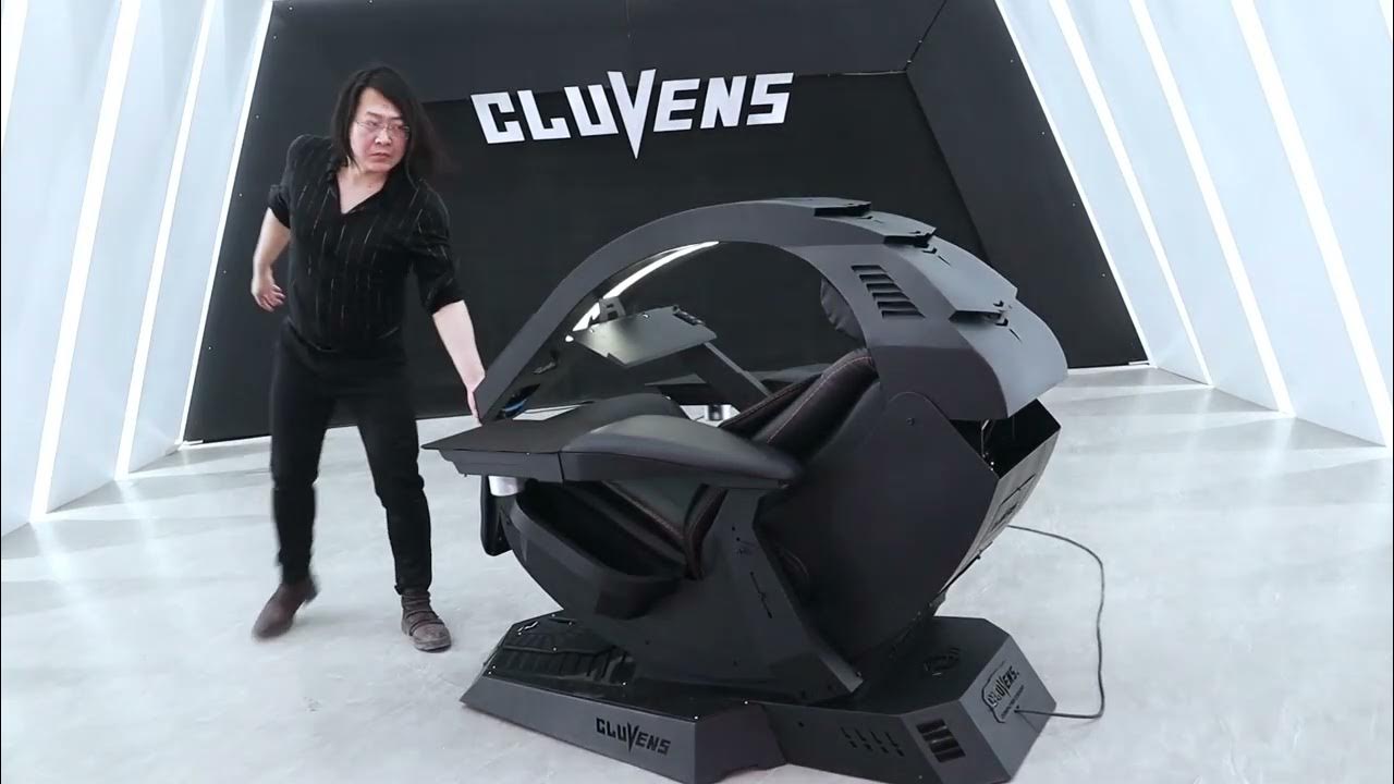Installation video 1st version -Cluvens Manticore Chair cockpit www.cluvens.com discount offer ...