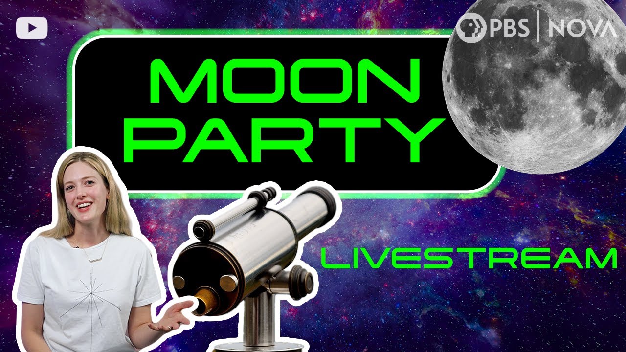 Moon Party 🌕 Live Telescope View of the Night Sky with Athena ...