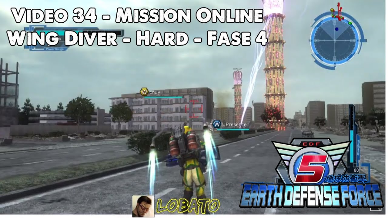 EDF 5 - Wing Diver - Online - Vídeo 34 - YouTube