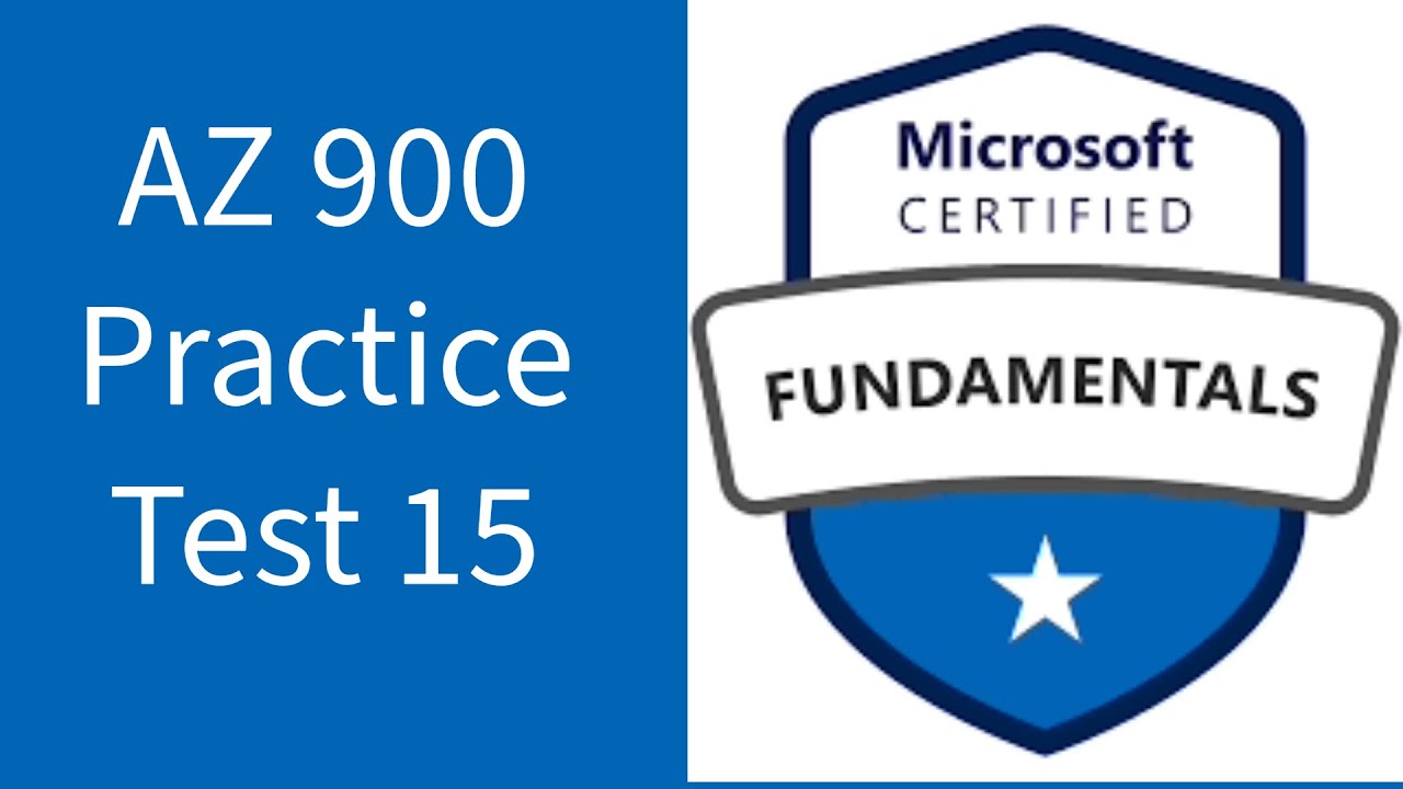 AZ 900 Roadmap: Latest Exam Questions and Answers | Part 15 - YouTube